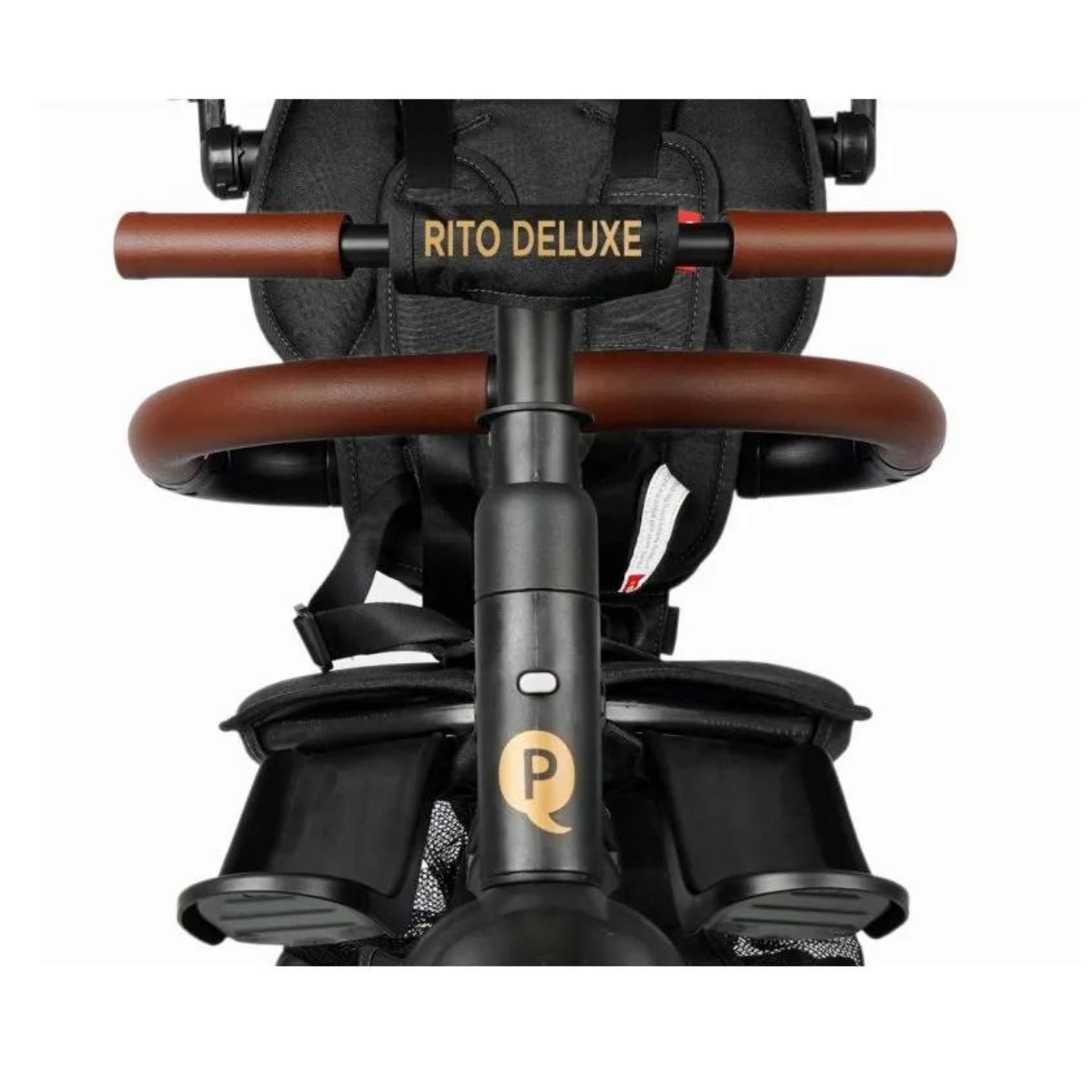 RITO DELUXE - תלת אופן מתקפל לתינוקות קיו פליי ריטו דלוקס מפואר שחור ⚡ roly